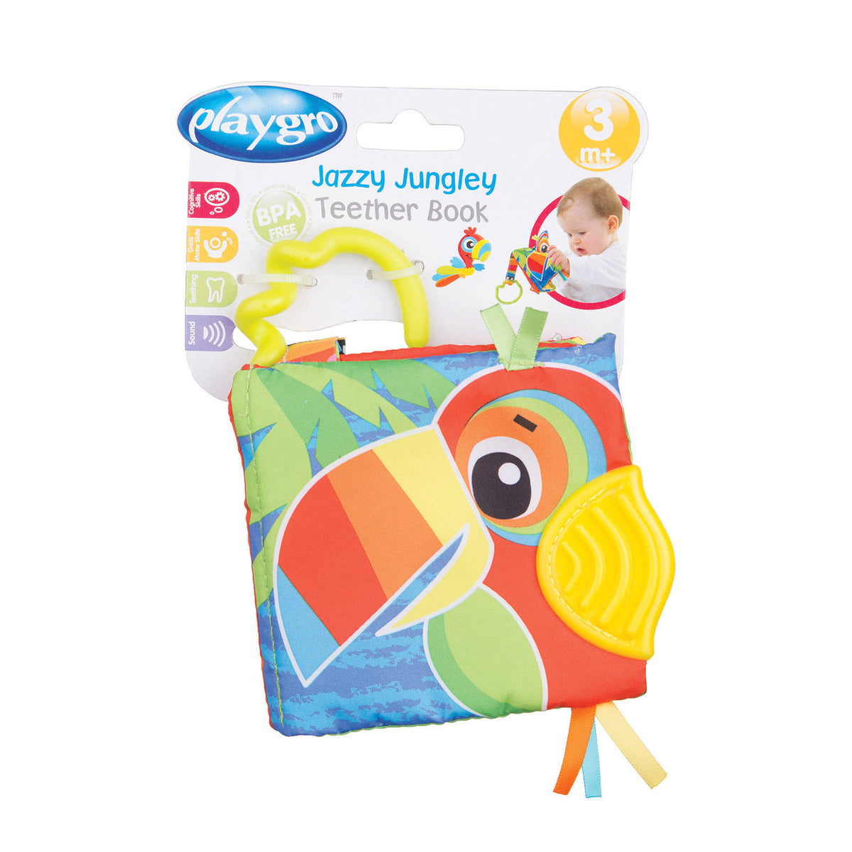 Playgro - Bite Book Jungle | Keekabuu